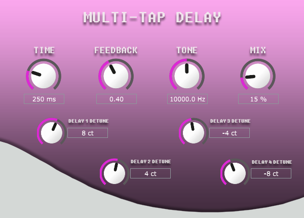GitHub - Tr3m/multi-tap-delay: A digital delay VST plugin that utilizes ...