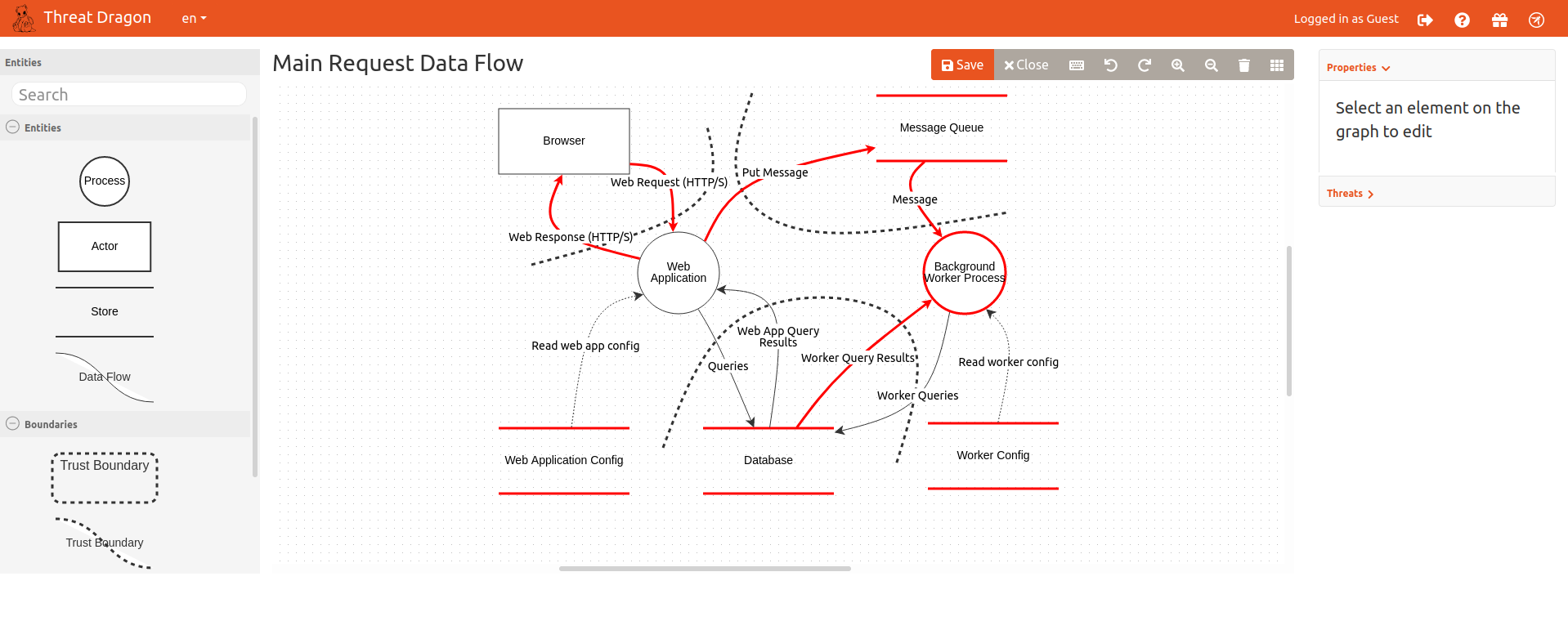 v2 - Increase Graph Area · Issue #336 · OWASP/threat-dragon · GitHub