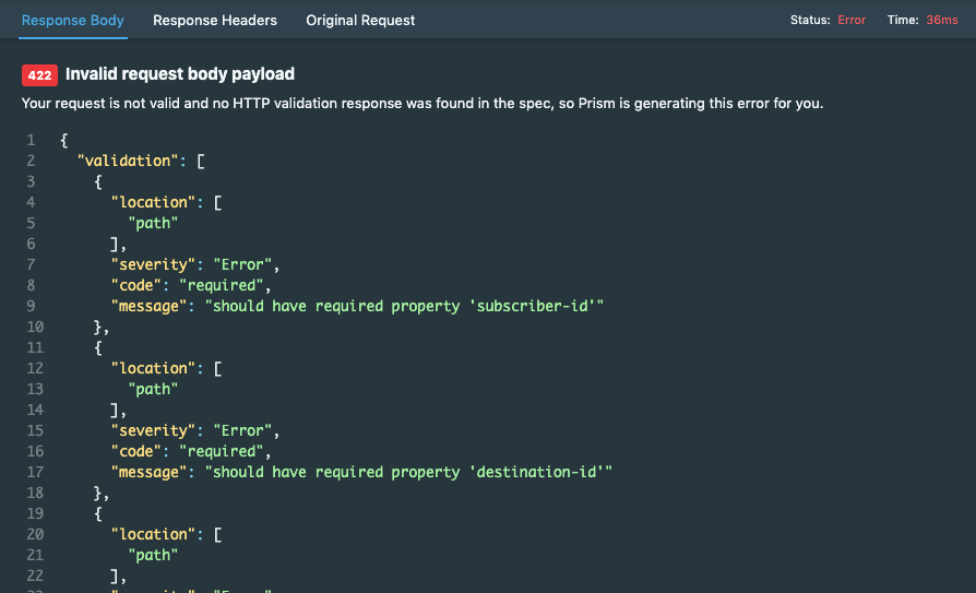 Prism is not able to interpolate hyphenated parameters · Issue #1007 · stoplightio/prism · GitHub