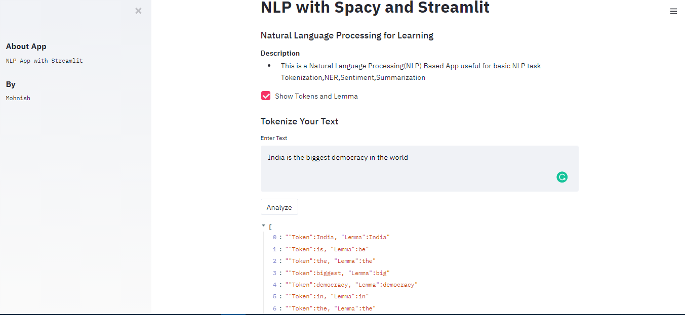 GitHub - mohnish05/NLP_APP: This is an NLP app that performs the above-mentioned task deployed ...
