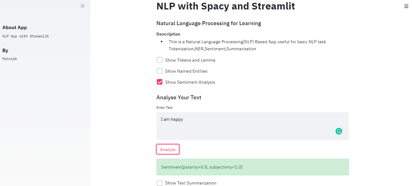 GitHub - mohnish05/NLP_APP: This is an NLP app that performs the above-mentioned task deployed ...