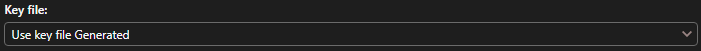Changing to do not use a key file seems not working · Issue #1924 ...