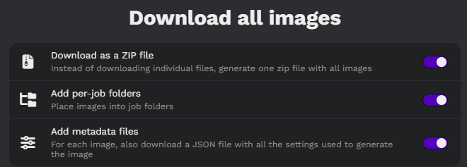Save text settings upon clicking "Download" · Issue #823 · easydiffusion/easydiffusion · GitHub