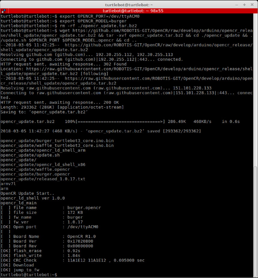 Robotisjapandocsturtlebot3opencrreadmemd At Master · Robotis Japan Gitrobotisjapandocs