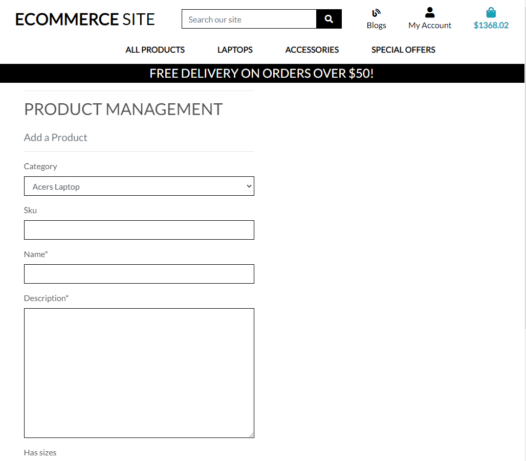 GitHub - Code-Institute-Submissions/David-Gyavi-E-commerce_Blog_FebResub