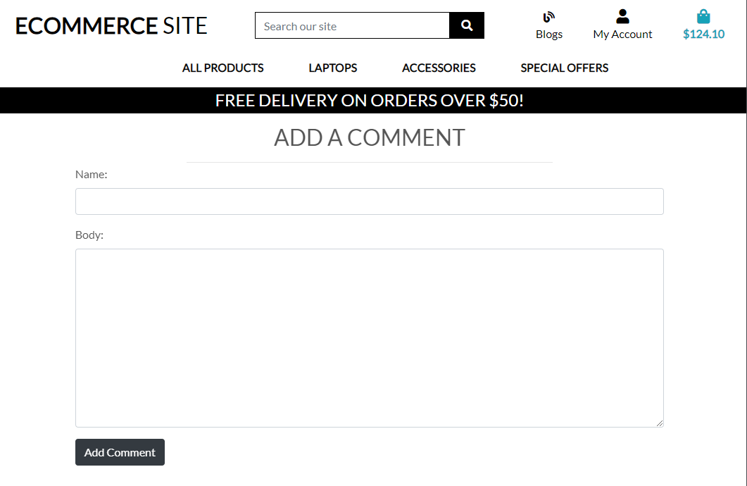 GitHub - Code-Institute-Submissions/David-Gyavi-E-commerce_Blog_FebResub