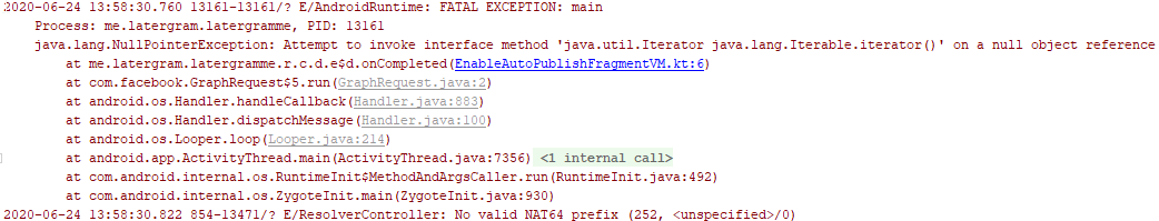 GraphResponse Null When Using Code Obfuscation (minifyEnabled true ...