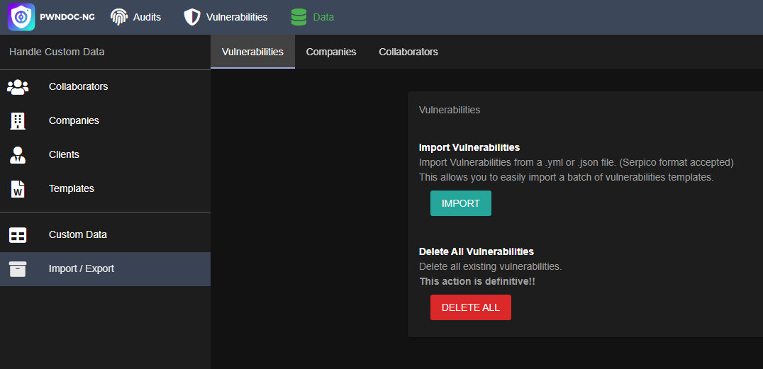 GitHub - LuemmelSec/PwnDoc-Vulns