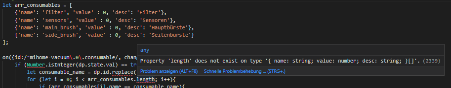 Errors "cannot find name" and "Property does not exist on type" · Issue #1233 · ioBroker ...