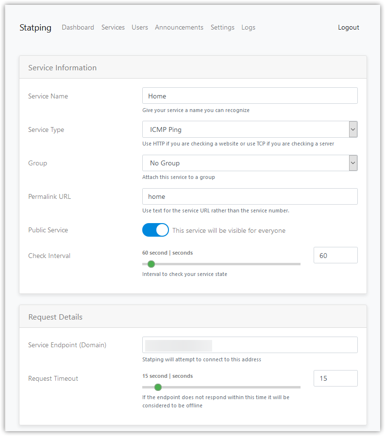 No graphs after fresh installation · Issue #674 · statping/statping · GitHub