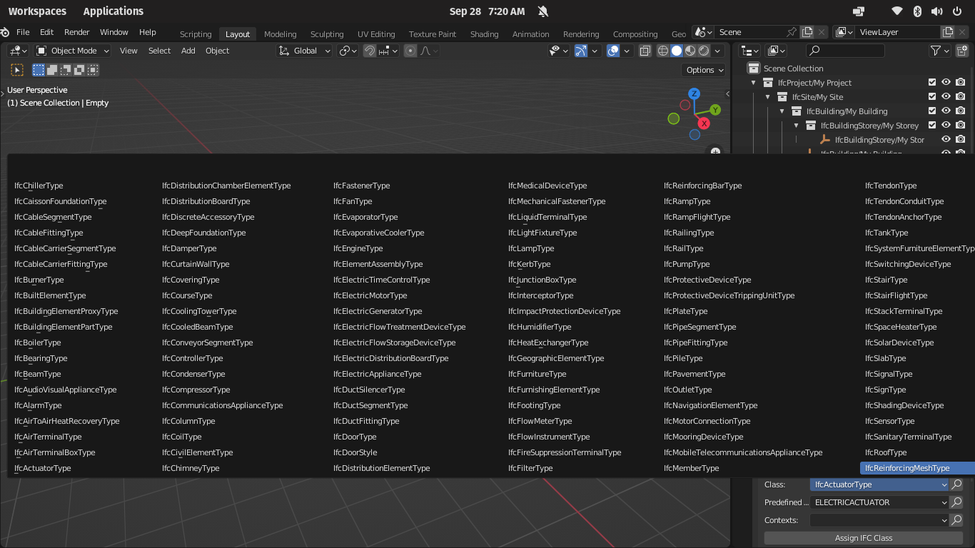 view all IfcClass by scrolling · Issue #2447 · IfcOpenShell/IfcOpenShell · GitHub