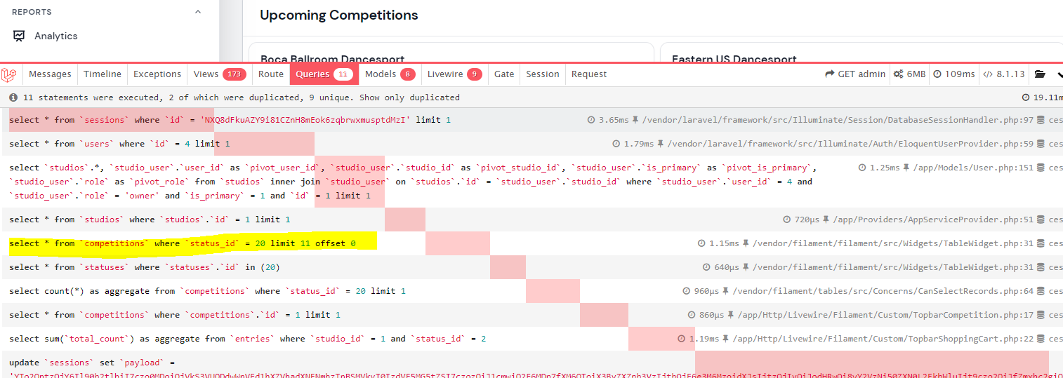 LImit getTableQuery() records in Widget · filamentphp filament · Discussion #6318 · GitHub