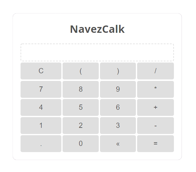 GitHub - Navesz/CalculadoraFuncional