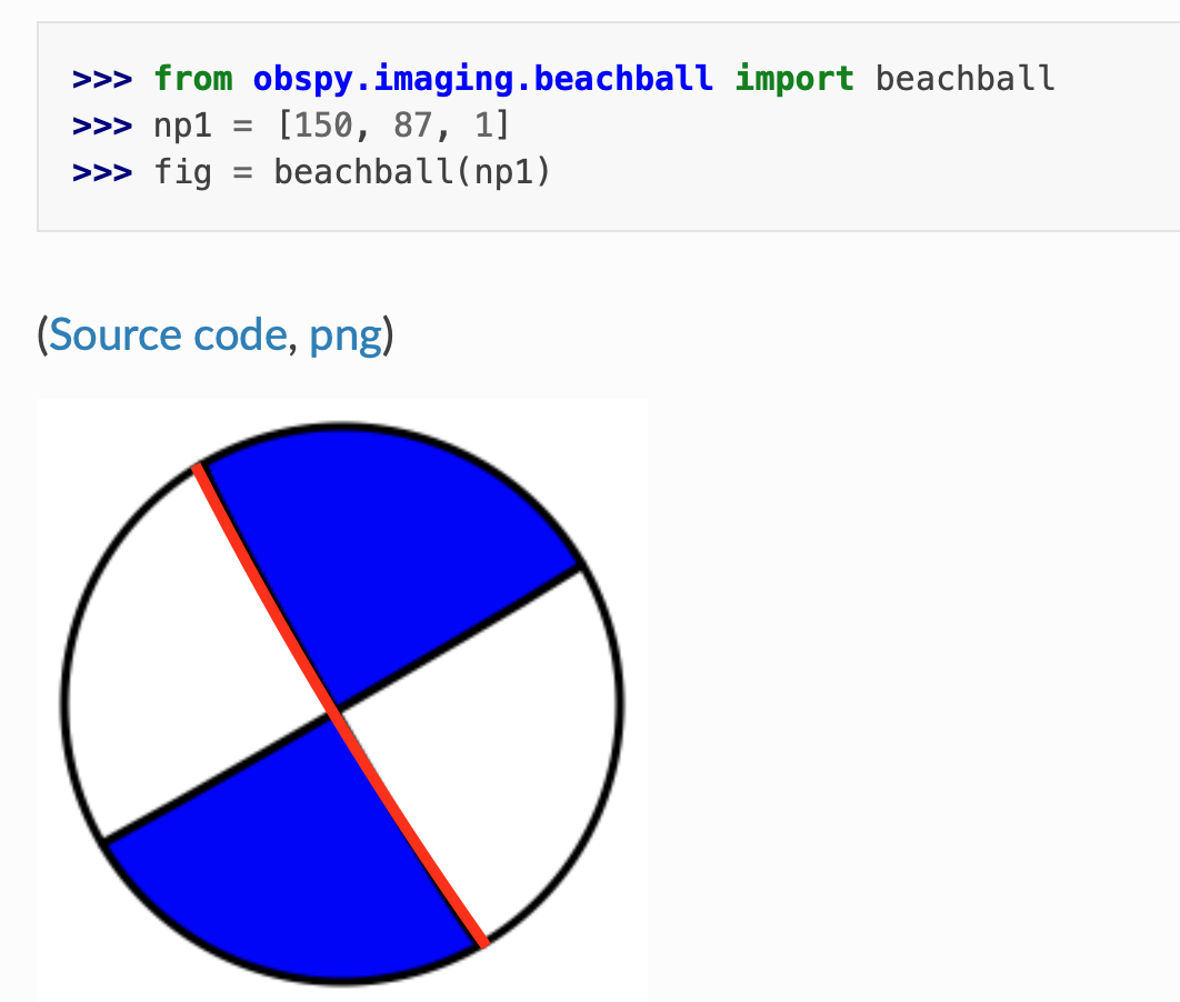 Indicate fault plane on beach ball · Issue #3150 · obspy/obspy · GitHub