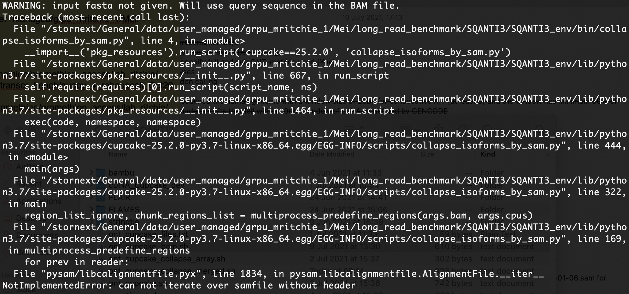 cupcake dev bam input · Issue #166 · Magdoll/cDNA_Cupcake · GitHub