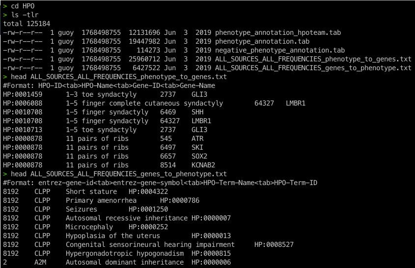 Are there tabular files for HPO to gene mapping and vice versa? · Issue ...