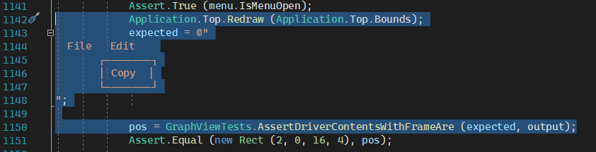AssertDriverContentsWithFrameAre - Adds spurious spaces at ends of lines · Issue #2113 · gui-cs ...