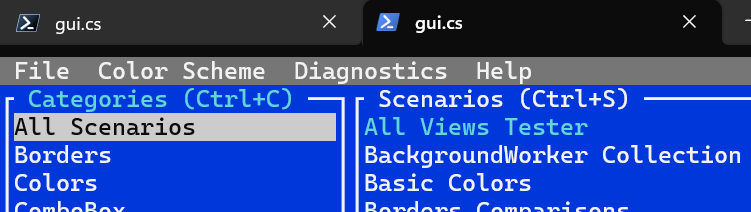 Menu Hotkeys Don T Show Unless Menu Is Activated · Issue 2118 · Gui Cs Terminal Gui · Github
