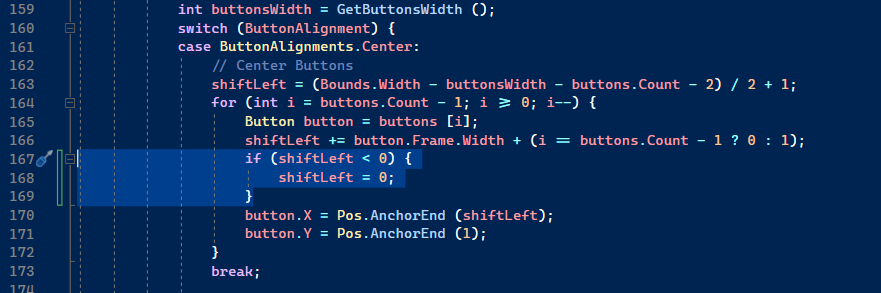 Dialog: Crashes on too many buttons · Issue #2204 · gui-cs/Terminal.Gui ...