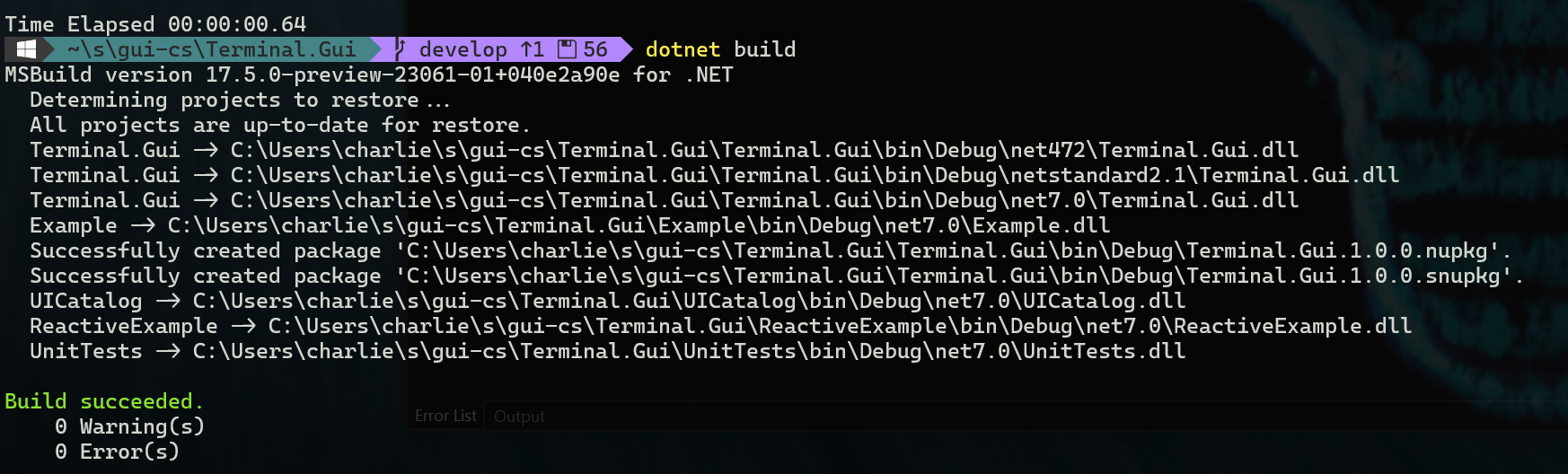 Change branch/versioning system · Issue #2815 · gui-cs/Terminal.Gui · GitHub