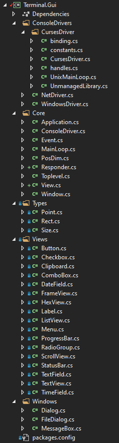 Proposal to re-organize the source to make dev/debugging easier · Issue #541 · gui-cs/Terminal ...