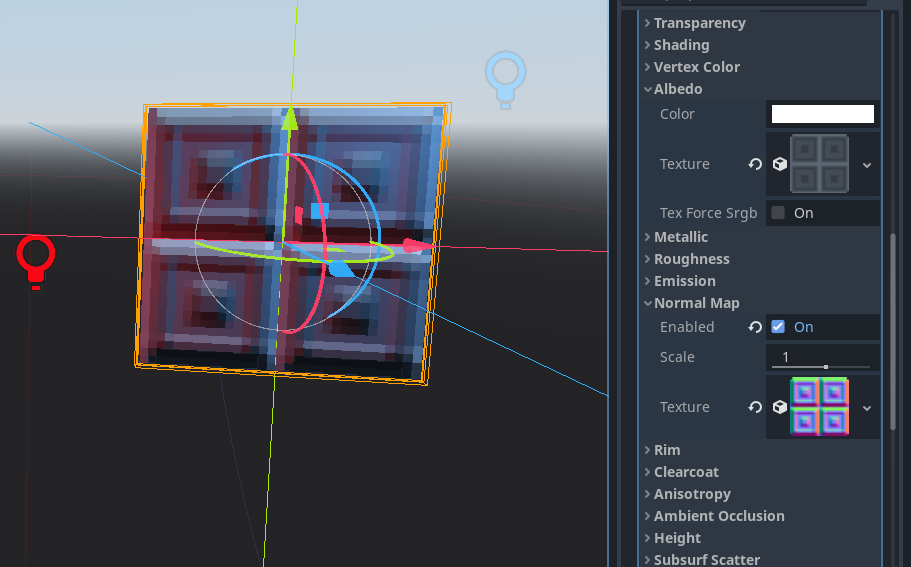 Add a normal map property to Sprite3D and AnimatedSprite3D · Issue #3979 · godotengine/godot ...