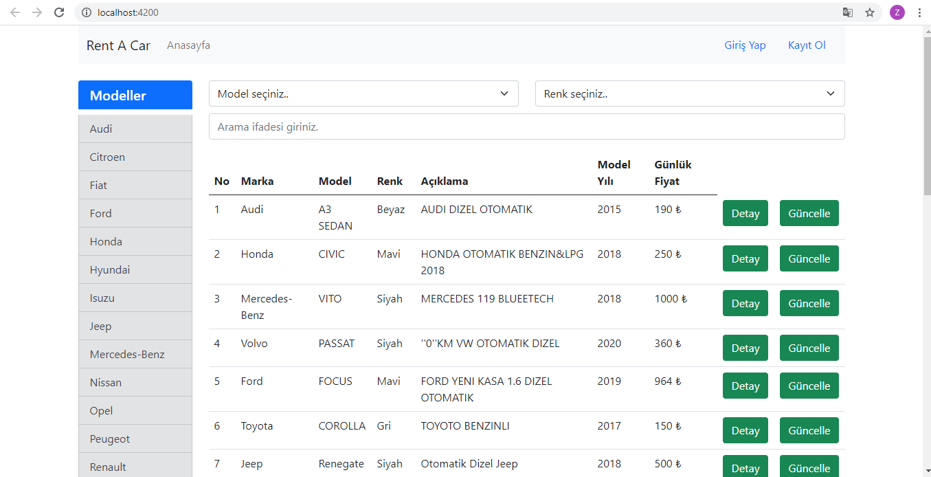 GitHub - ZehraGoksu/ReCapProject-Frontend
