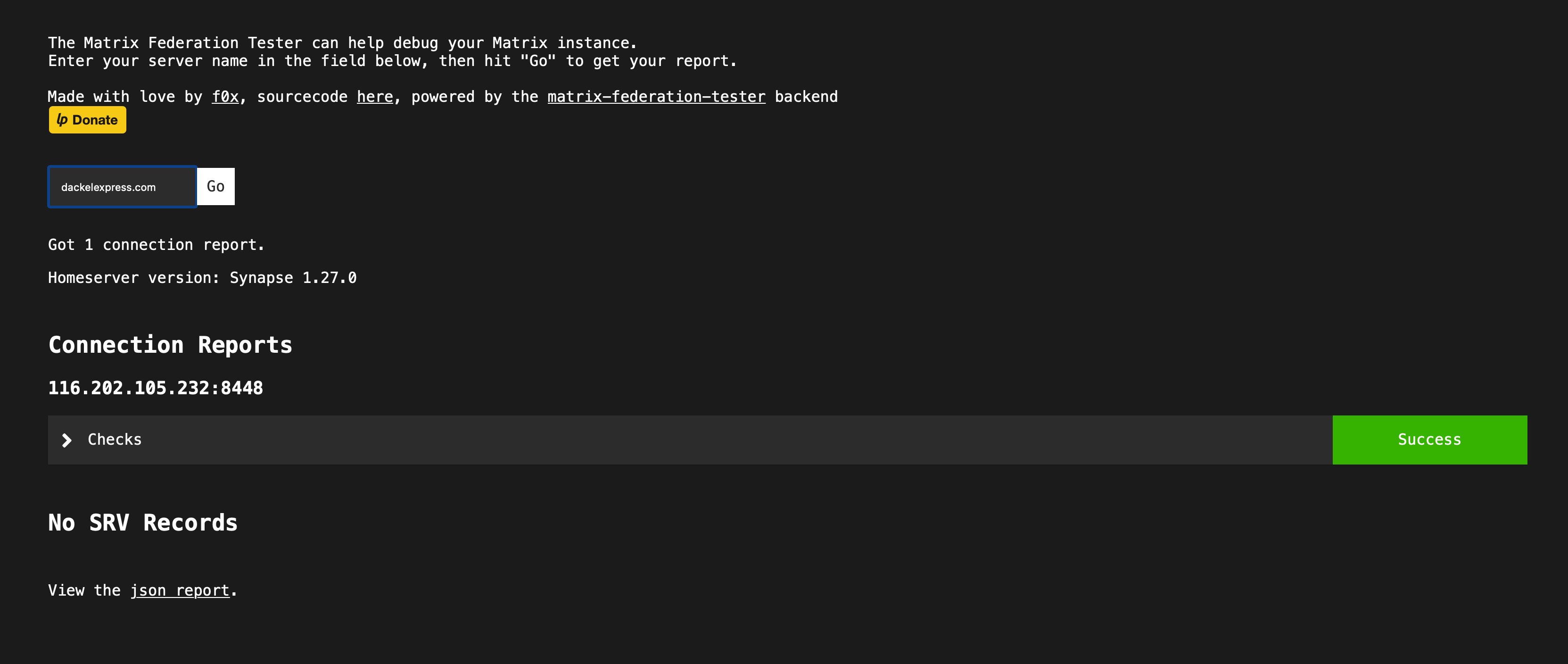 Srv Record Issue · Issue 903 · Spantaleevmatrix Docker Ansible Deploy · Github