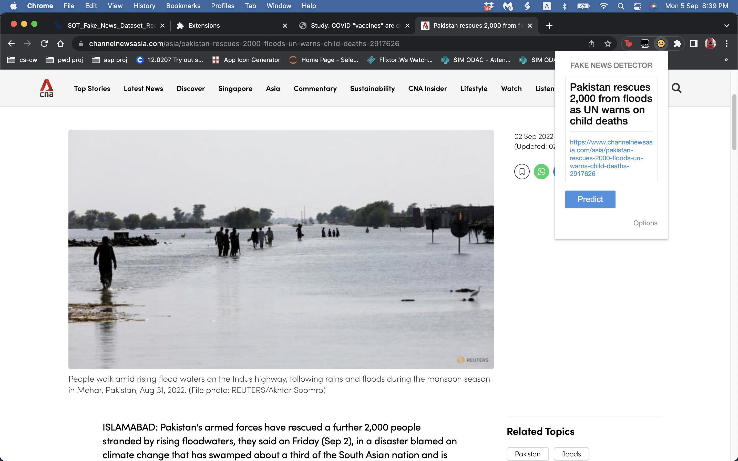 GitHub - lawrencehsj/fake-news-extension: Google chrome extension that ...