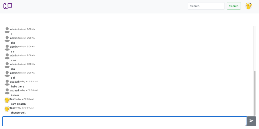 GitHub - lawrencehsj/chatbox: An online chat room that allows user to ...