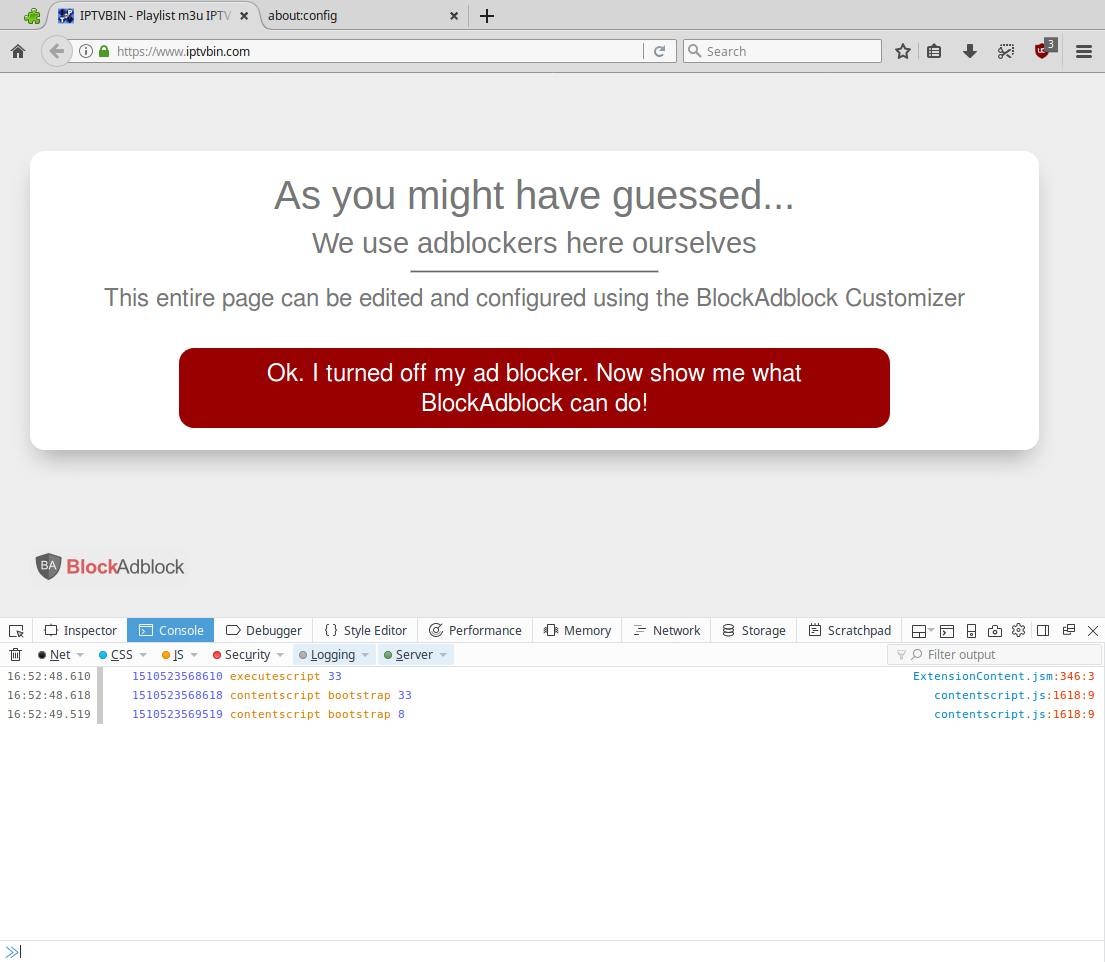 BlockAdblock · Issue #829 · uBlockOrigin/uAssets · GitHub