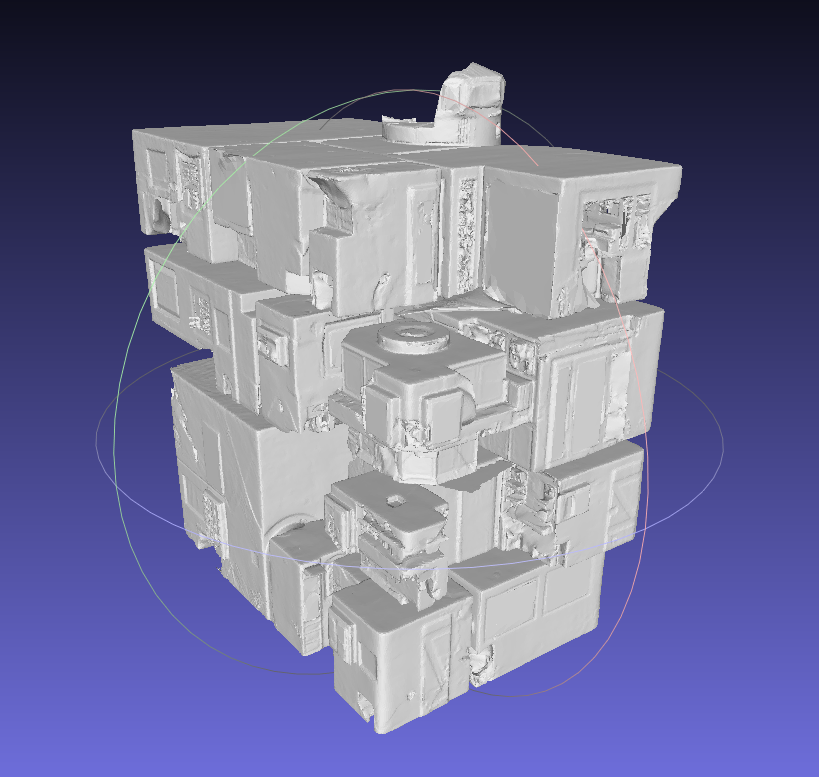 Point cloud surface reconstruction of large scenes · Issue #1 ...