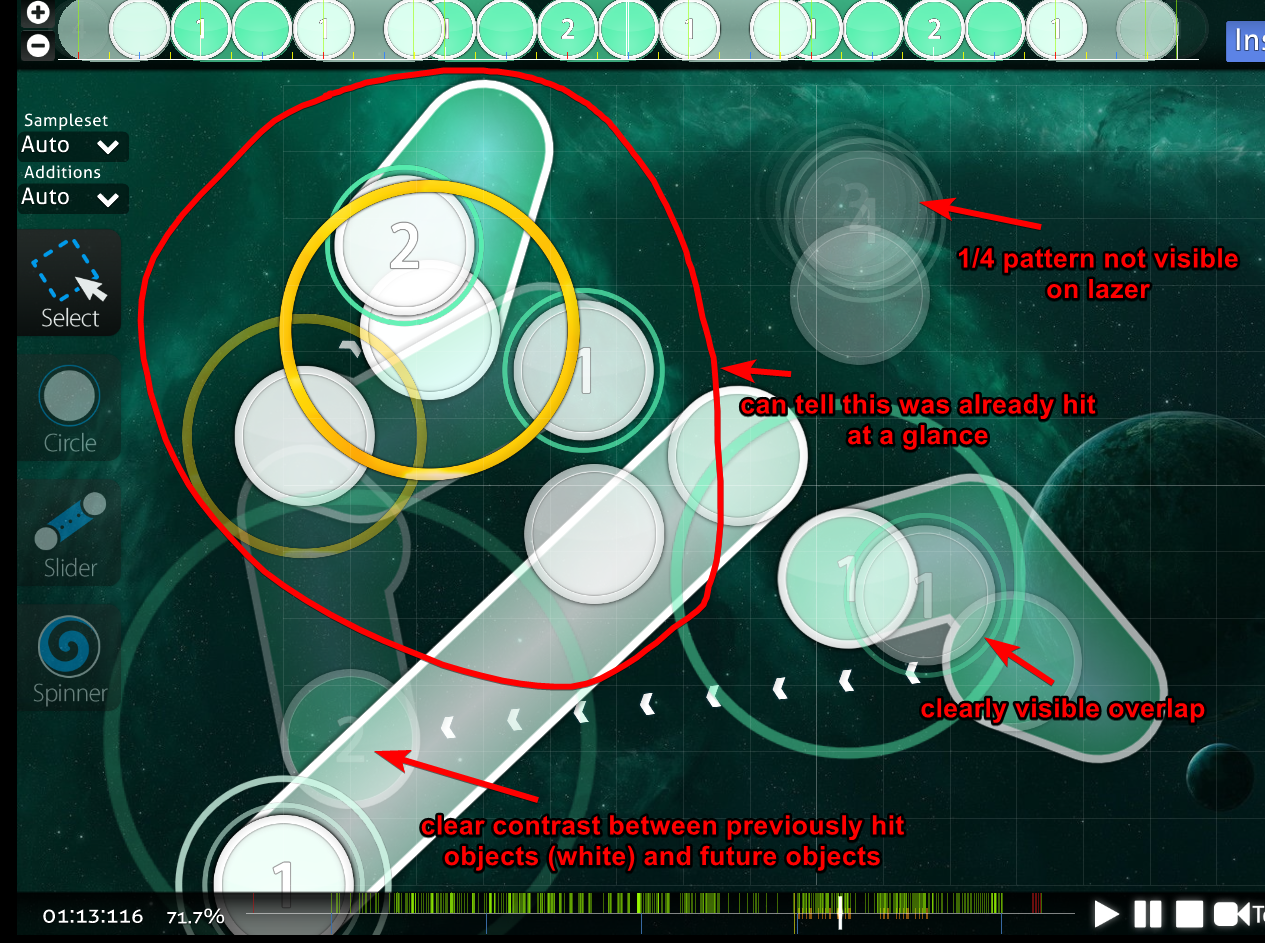 Readability tweaks for the beatmap editor · ppy osu · Discussion #18104 · GitHub