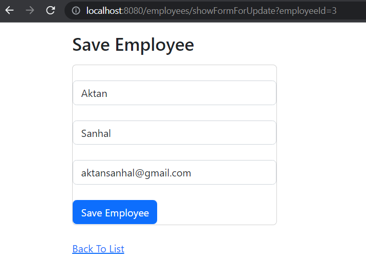 Github Aktansnemployeemanager Spring Boot Web App Spring Mvc Spring Data Jpa Thymeleaf