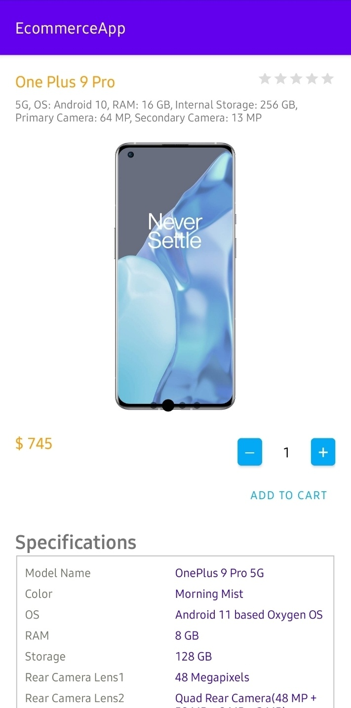 GitHub - JiheeSon/EcommerceApp