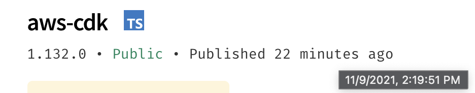 (cdk): `npm` publish order · Issue #17422 · aws/aws-cdk · GitHub