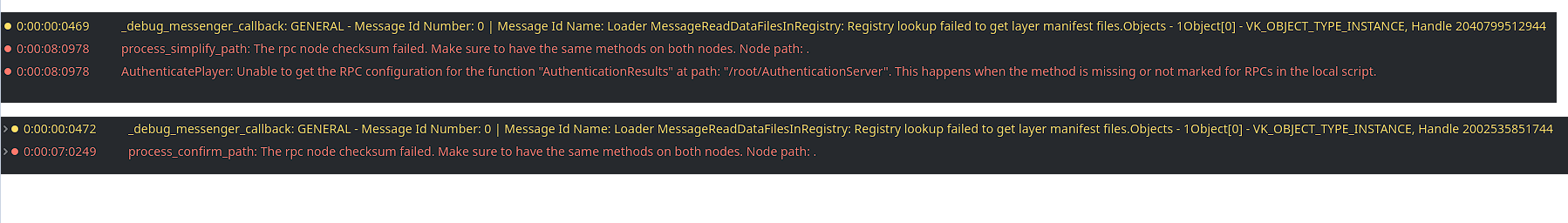 Failing to get RPC configuration for remote function · Issue #65948 · godotengine/godot · GitHub