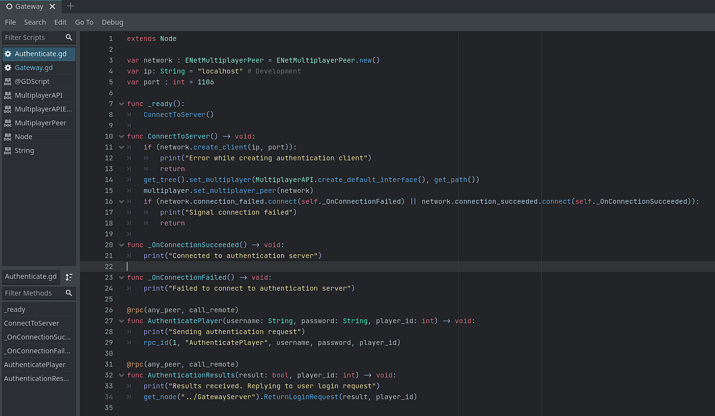 Failing to get RPC configuration for remote function · Issue #65948 · godotengine/godot · GitHub