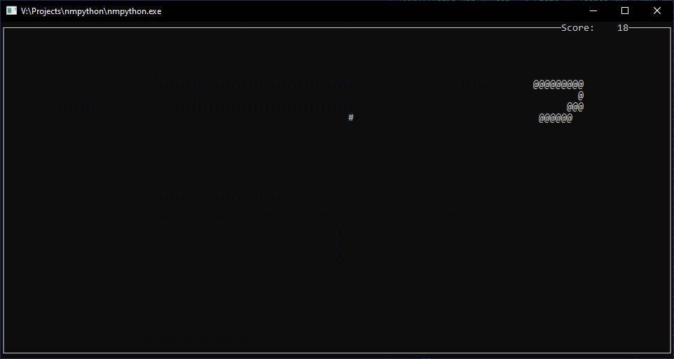 GitHub - alexeydk78/nmpython: The snake game made with ncurses