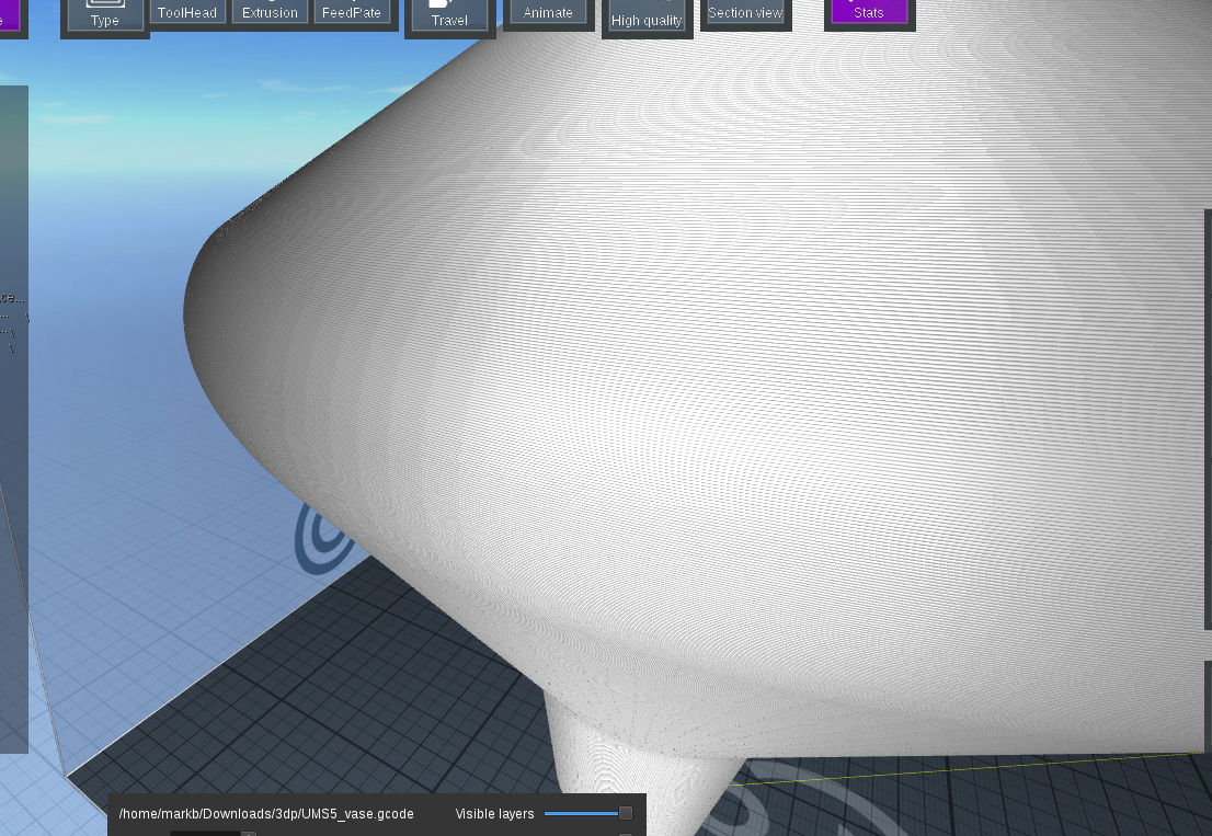 Spiralize "Travel" Move on every layer · Issue #8849 · Ultimaker/Cura · GitHub