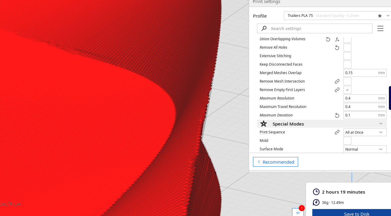 Slicing Error When Using Spiralize · Issue 13560 · Ultimakercura · Github 