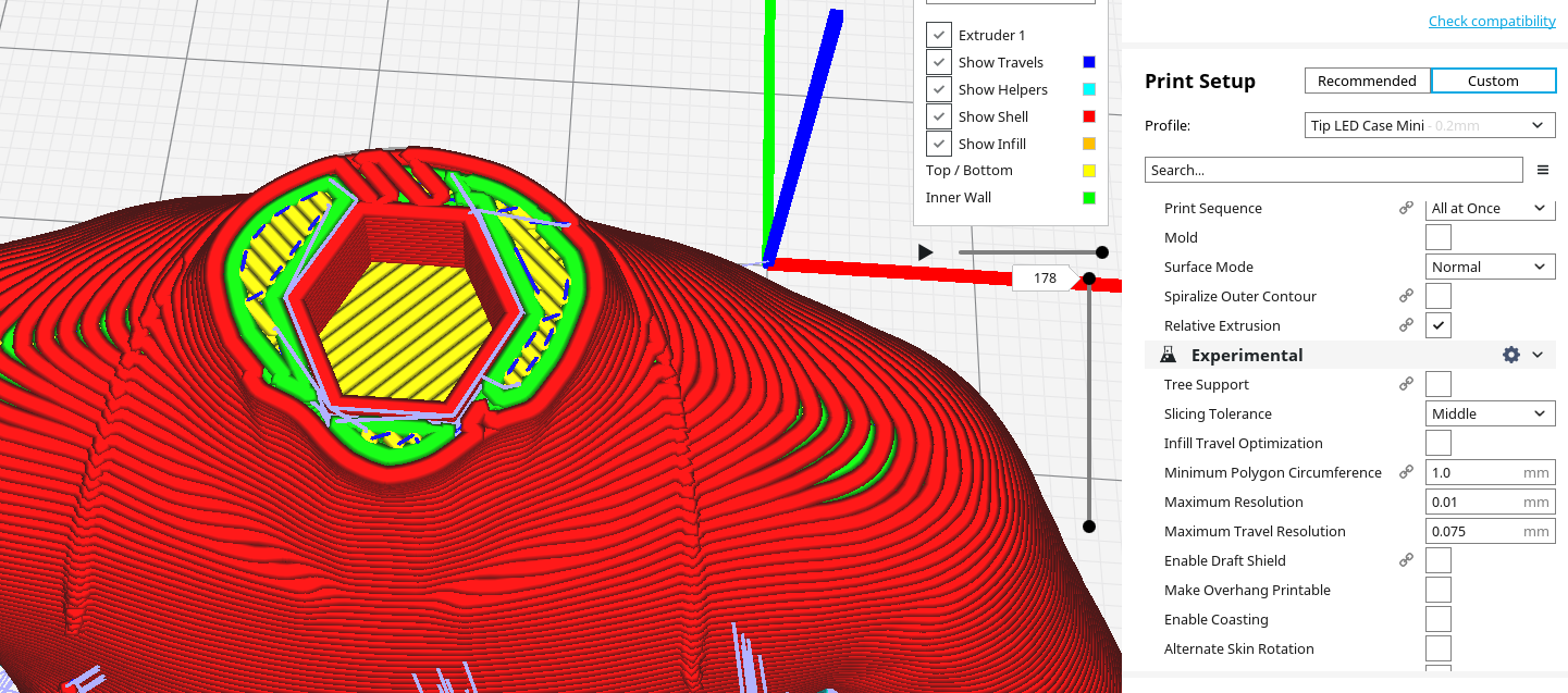 [3.5] Weird pattern on the top layer · Issue #4727 · Ultimaker/Cura ...
