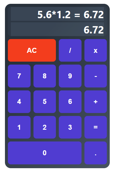 GitHub - floferno/calculator: Calculator for Freecodecamp's task