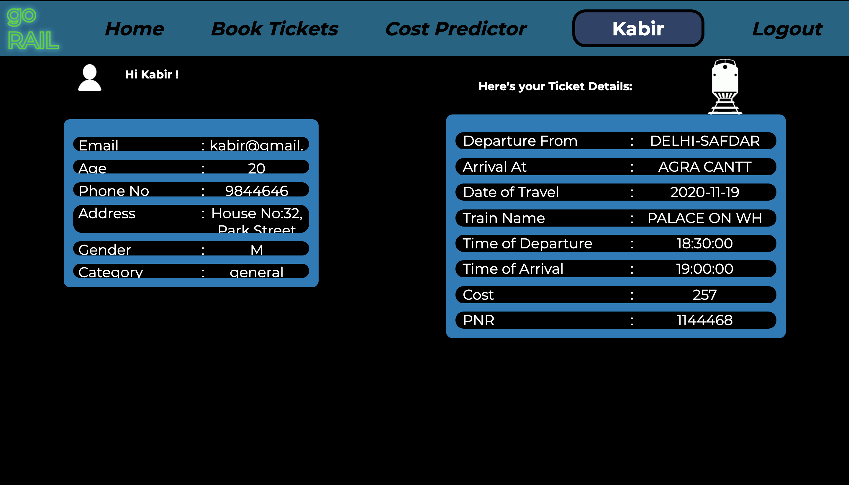 GitHub - batman004/goRail: Railway Ticket Booking Web-app clone