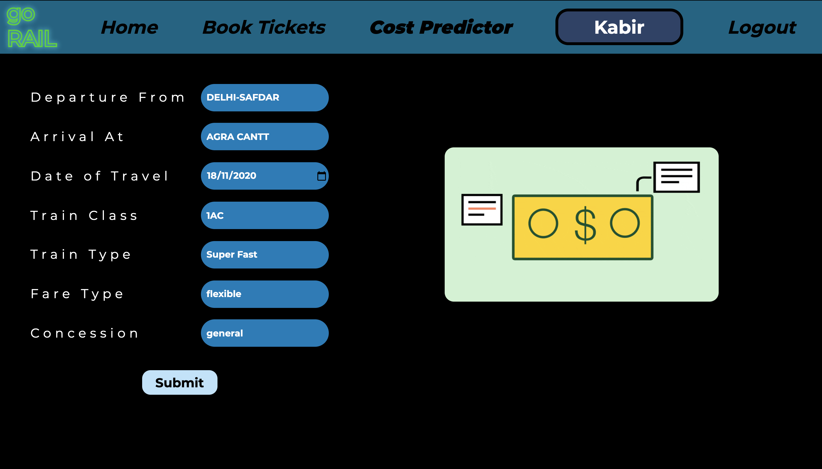 GitHub - batman004/goRail: Railway Ticket Booking Web-app clone