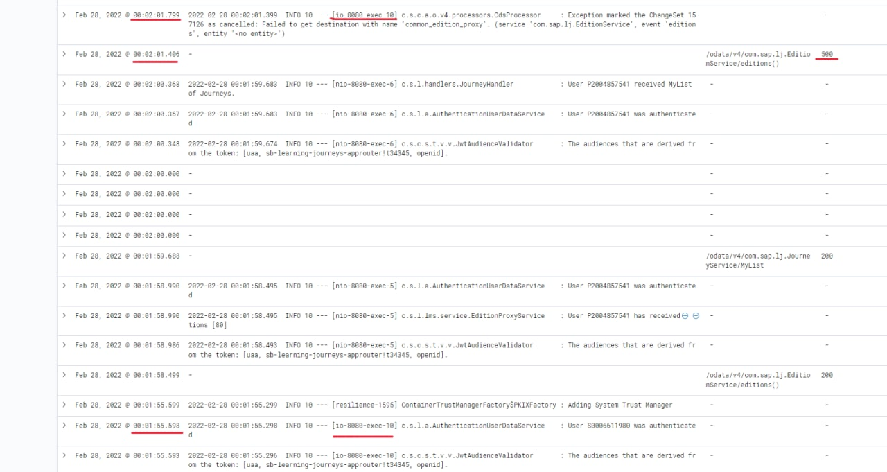 Unpredictable DesinationAccessException when requesting destinations · Issue #711 · SAP/cloud ...