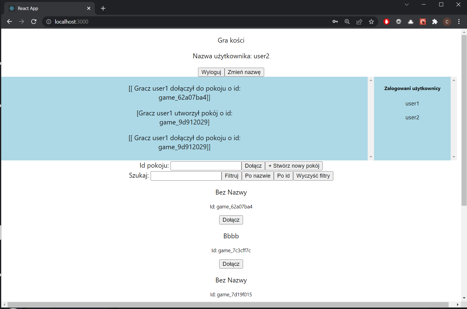 GitHub - LudwikaMalinowska/Web-Protocols-2022: A Web application in React, with MQTT over ...