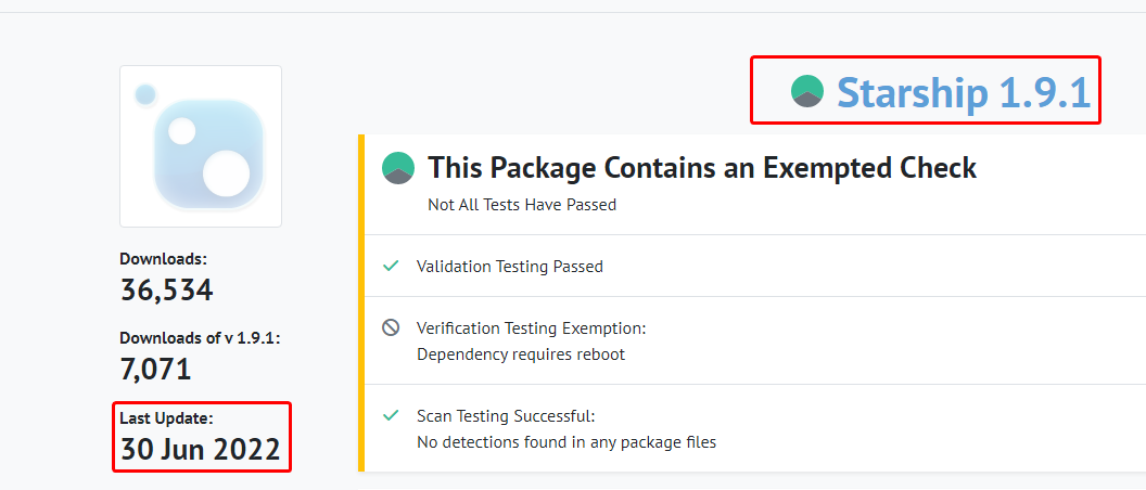 Chocolatey Repo Not Getting Updated Latest Release Avaliable There Is 1 9 1 · Issue 4589