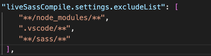 Exclude list not working · Issue #244 · ritwickdey/vscode-live-sass-compiler · GitHub