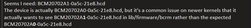RPi 4b - Kinivo BTD-400 Bluetooth USB Dongle Missing Drivers · Issue #2337 · home-assistant ...